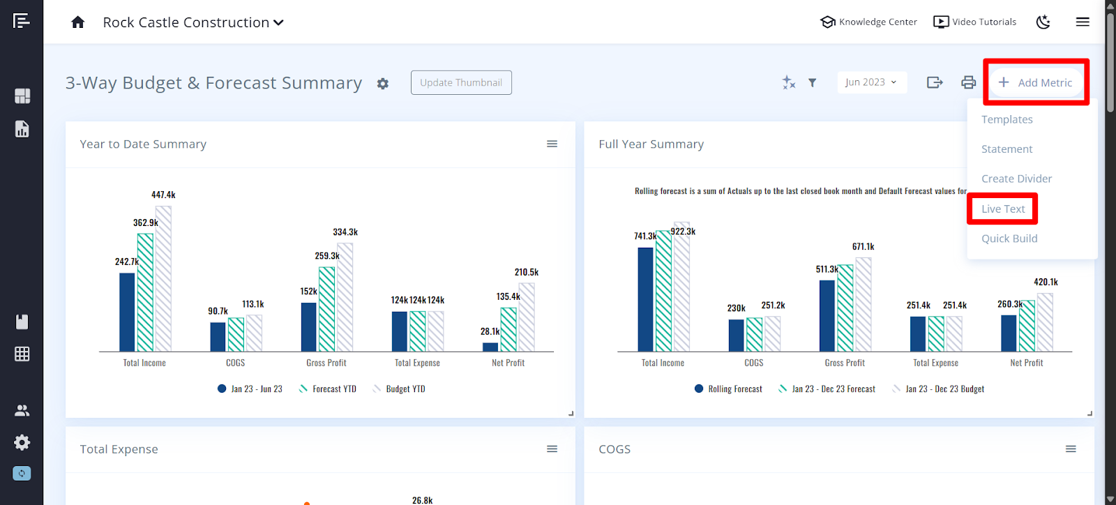 Reach Reporting Dashboard Overview