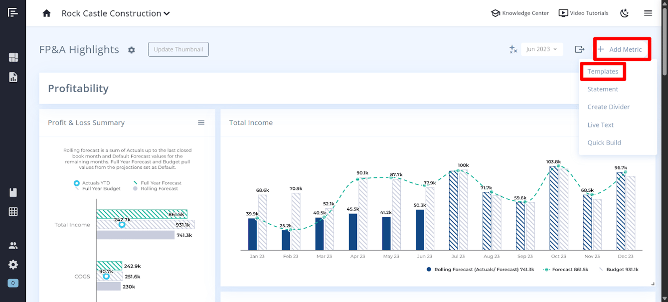 Using Statements in Reach Reporting