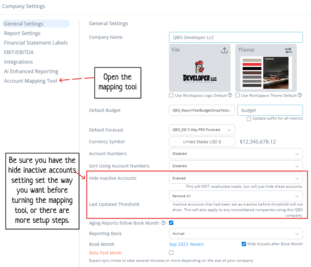Account Mapping Tool