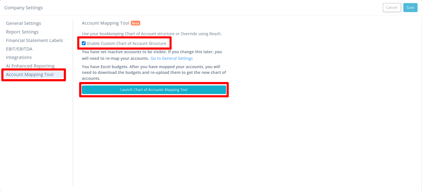Account Mapping Tool